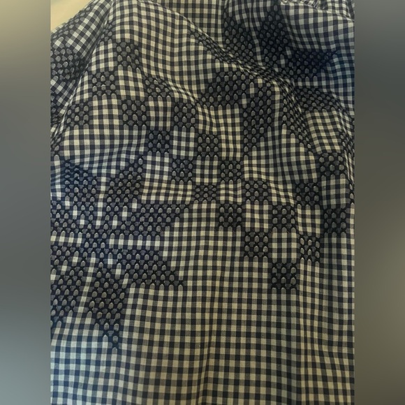 Dresses | Vintage Embroidered Gingham Dress | Poshmark